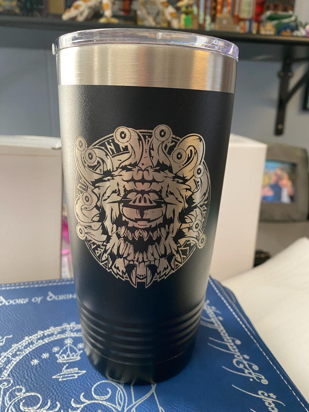 Beholder-inspired 20oz Engraved Tumbler – D&D Monster Stat Block Cup - Etsy