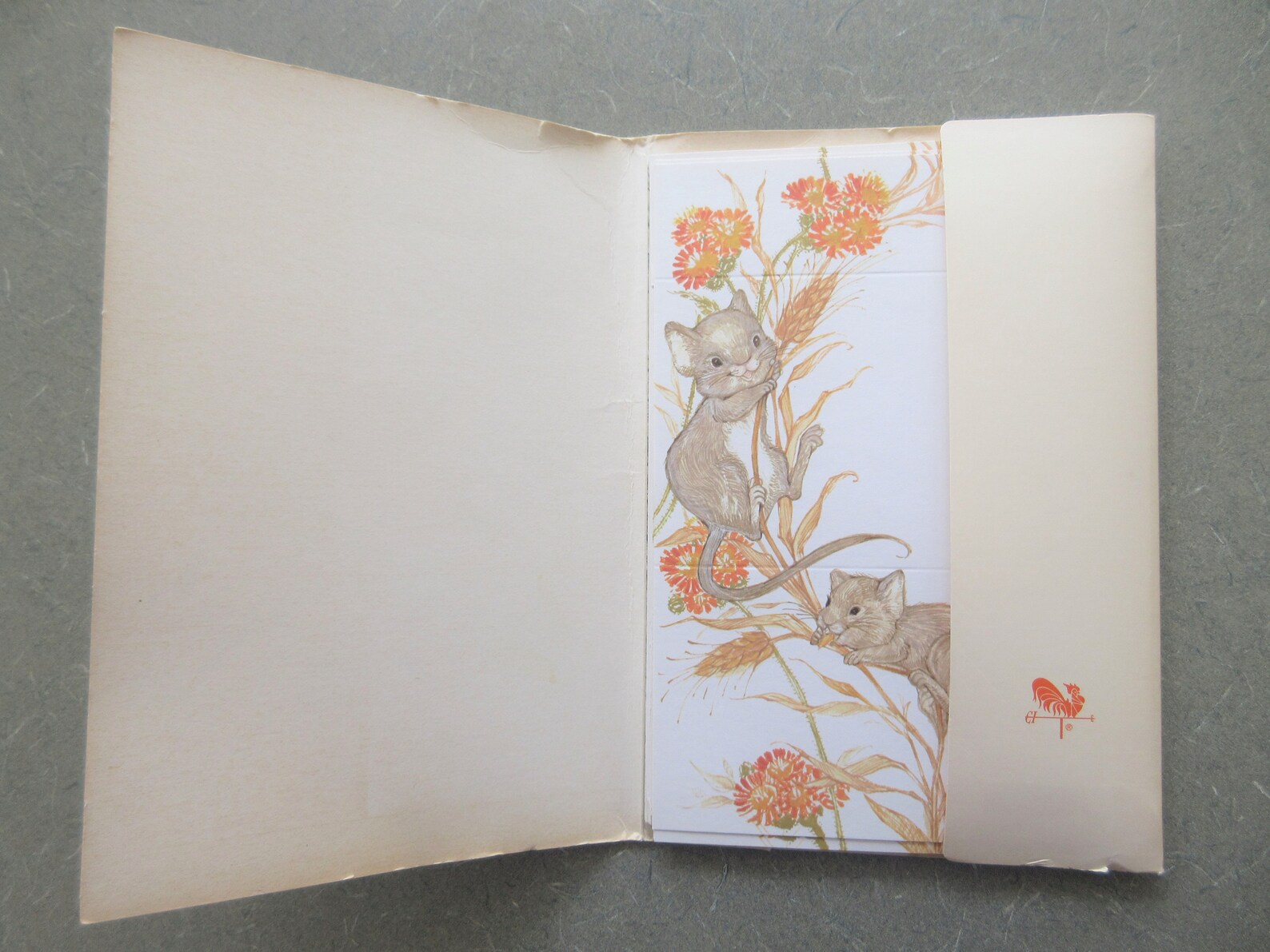 Vintage Stationery Folded Notes 1970s Notecards Current | Etsy