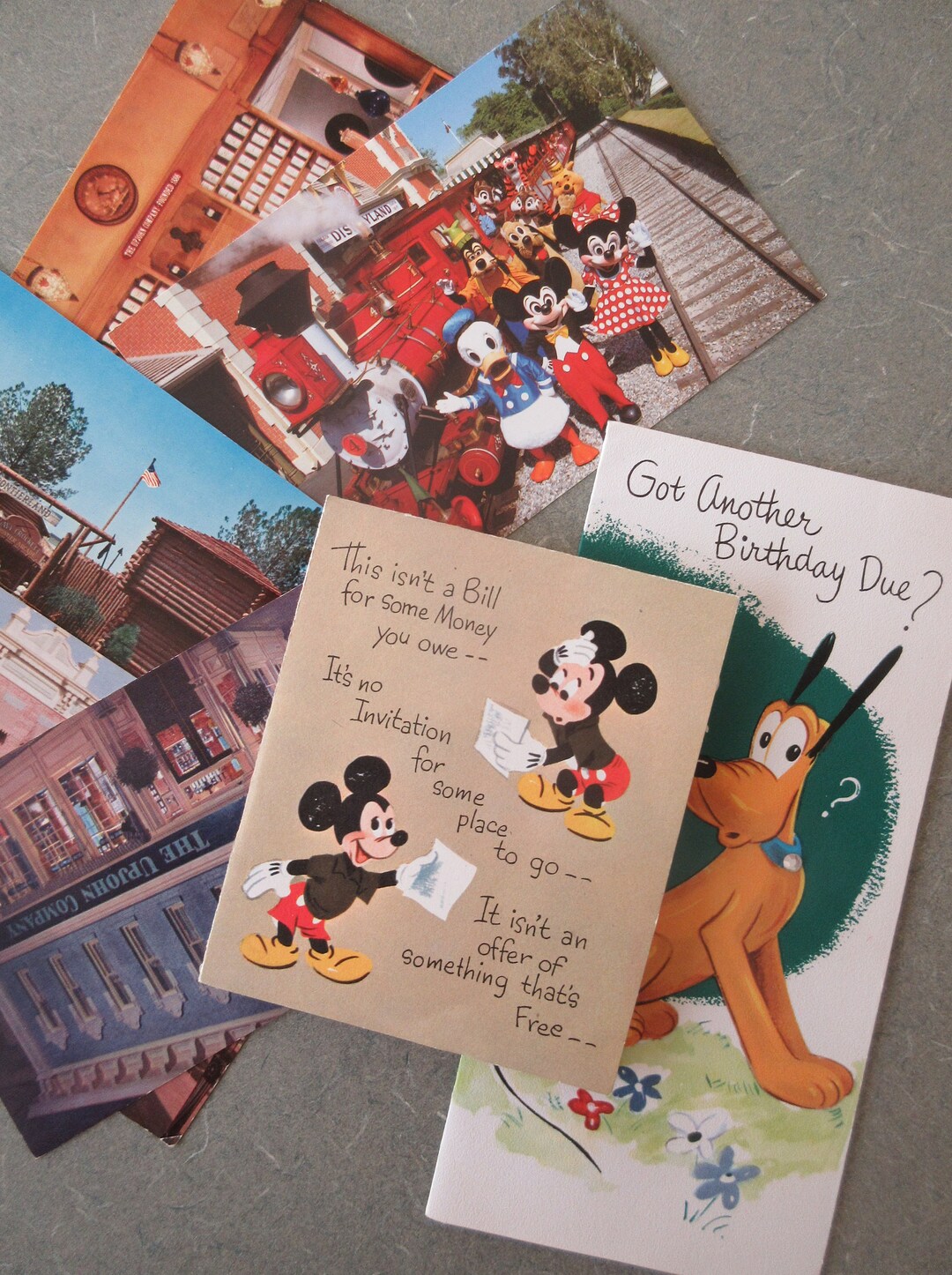 Vintage Disney Cards, Vintage Disneyland, Disney Characters Vintage ...