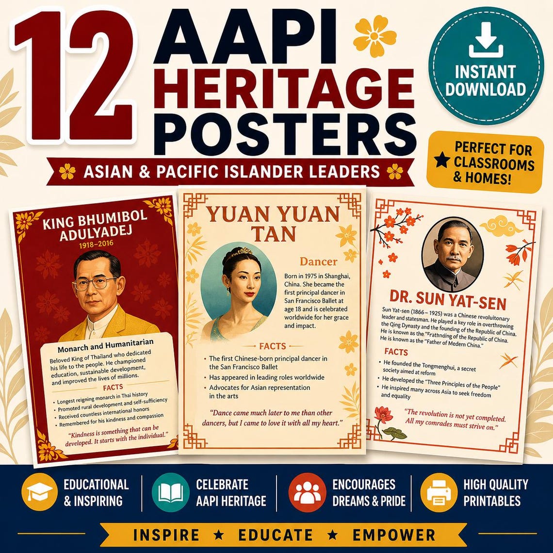 AAPI Heritage Month Bulletin Board Kit – Celebrating Asian and Pacific ...