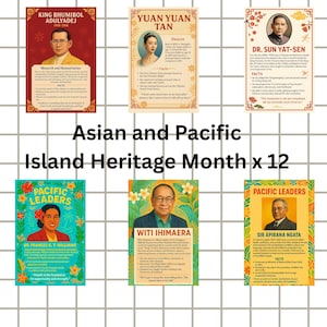 AAPI Heritage Month Bulletin Board Kit – Celebrating Asian and Pacific ...