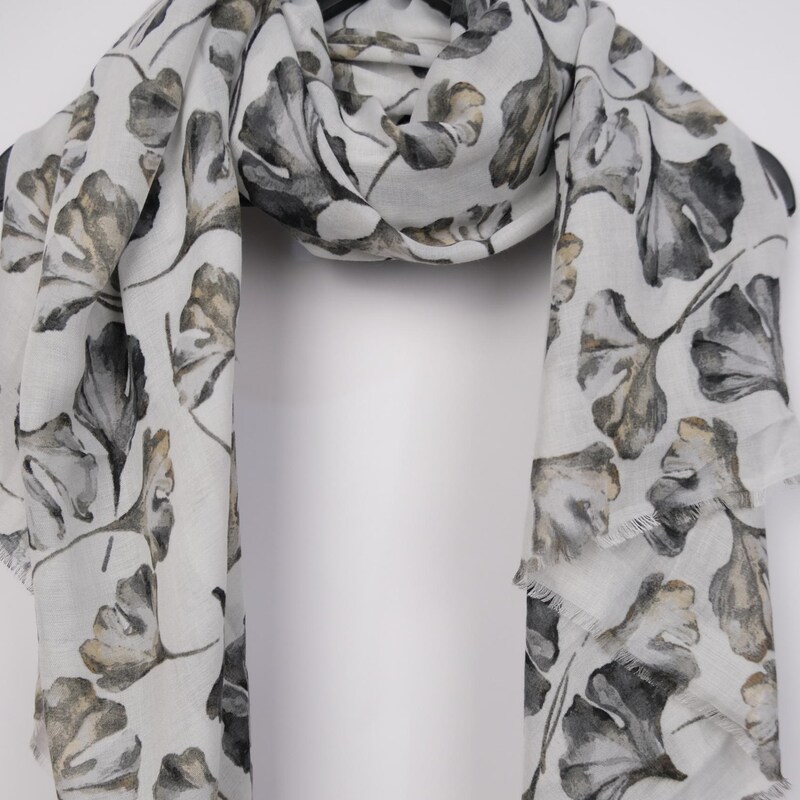 Ginkgo Scarf - Etsy