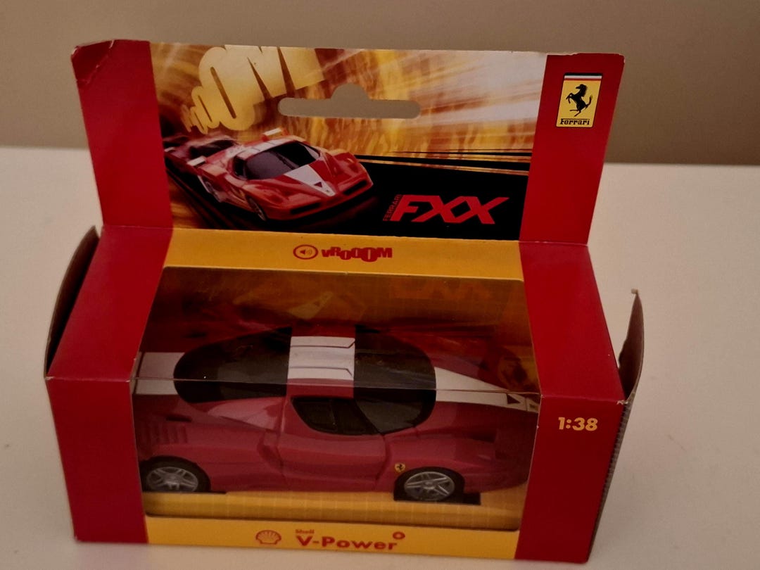 Shell V-power Ferrari FXX Car - 1:38 Scale, Original Packaging (box ...