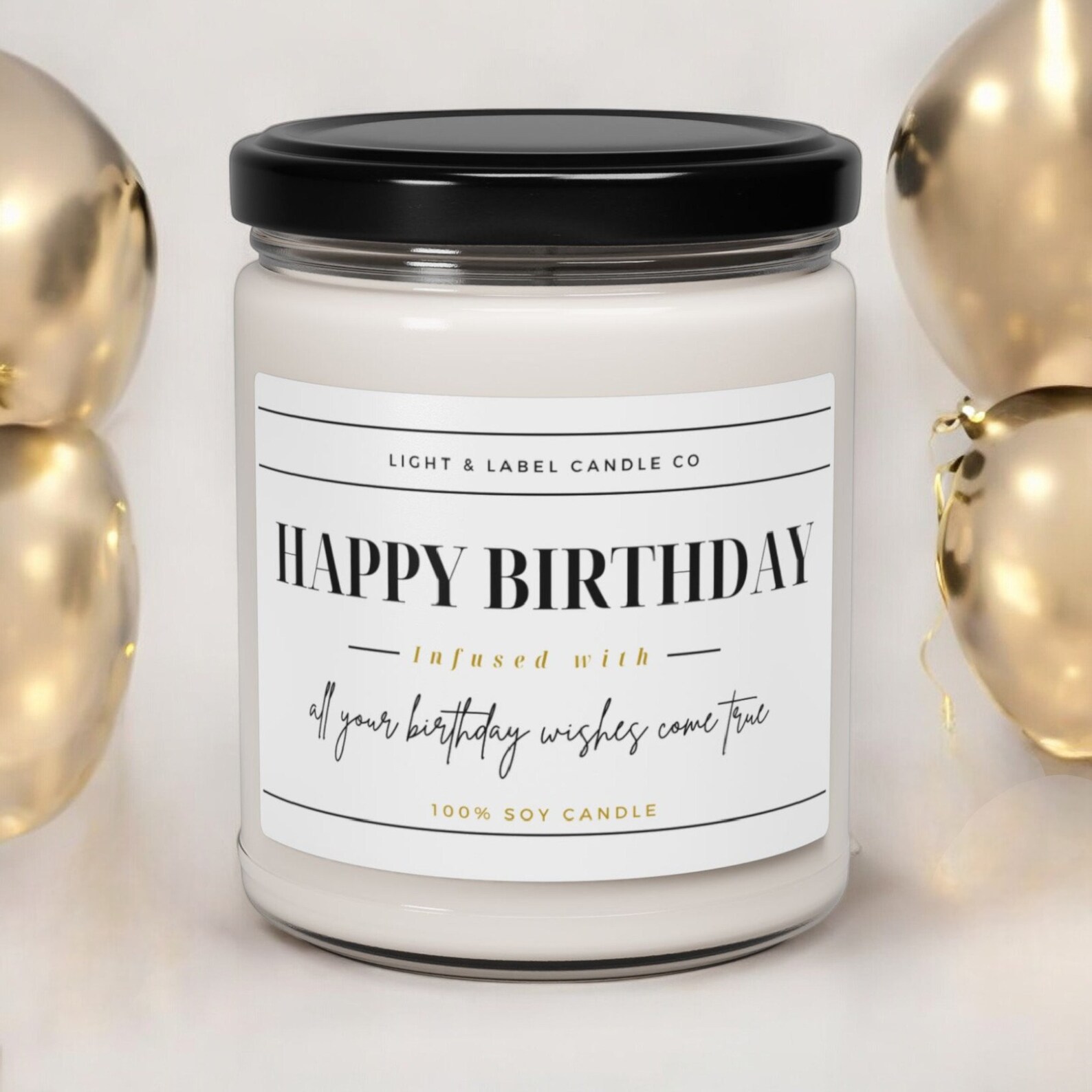 Happy Birthday Candle Birthday Candle Gift Personalized Birthday Candle ...