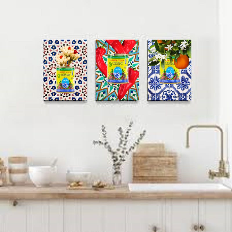 Tunisian Poster Set - Etsy