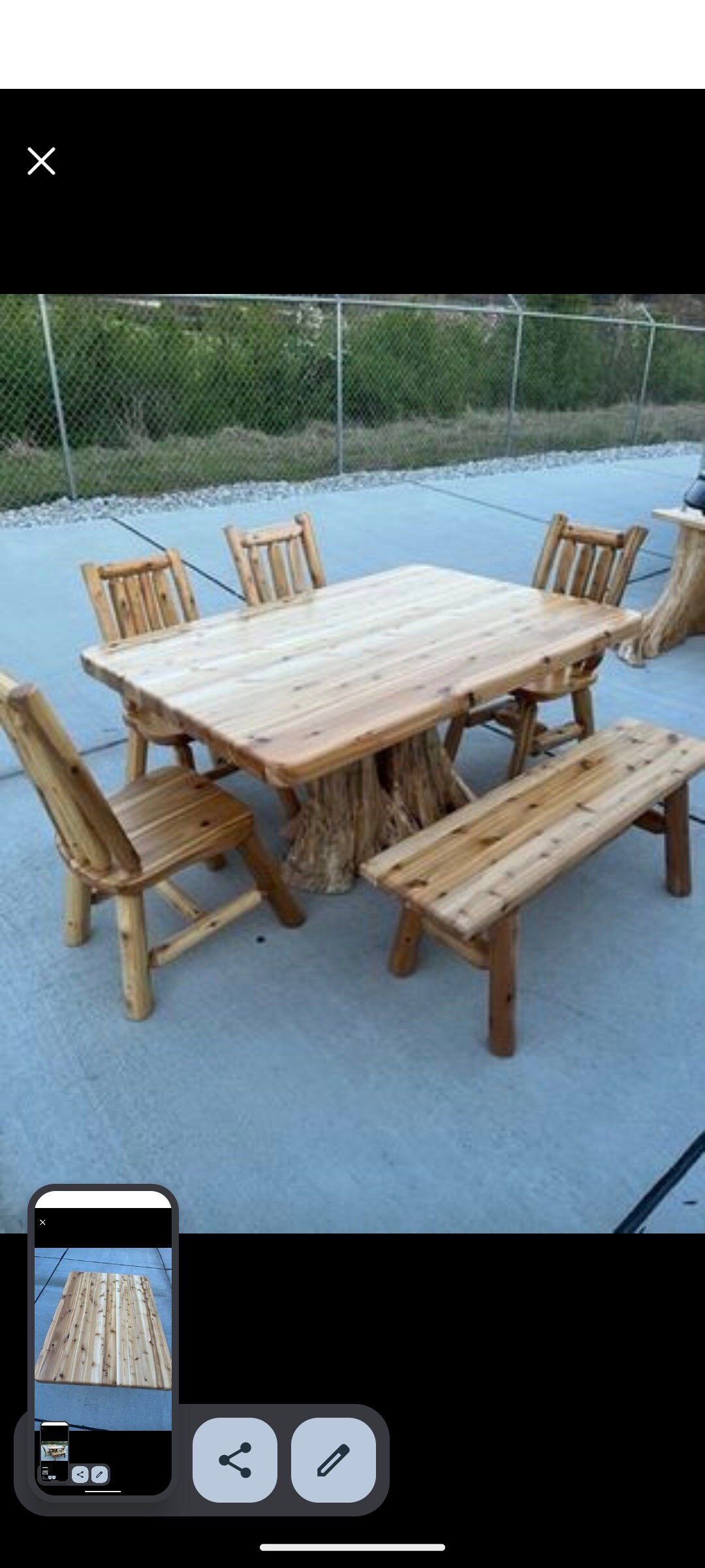 Rustic Cedar Stump Table - Etsy
