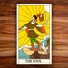 Stained Glass Pattern - the Fool Tarot Card - Digital File for Cricut ...