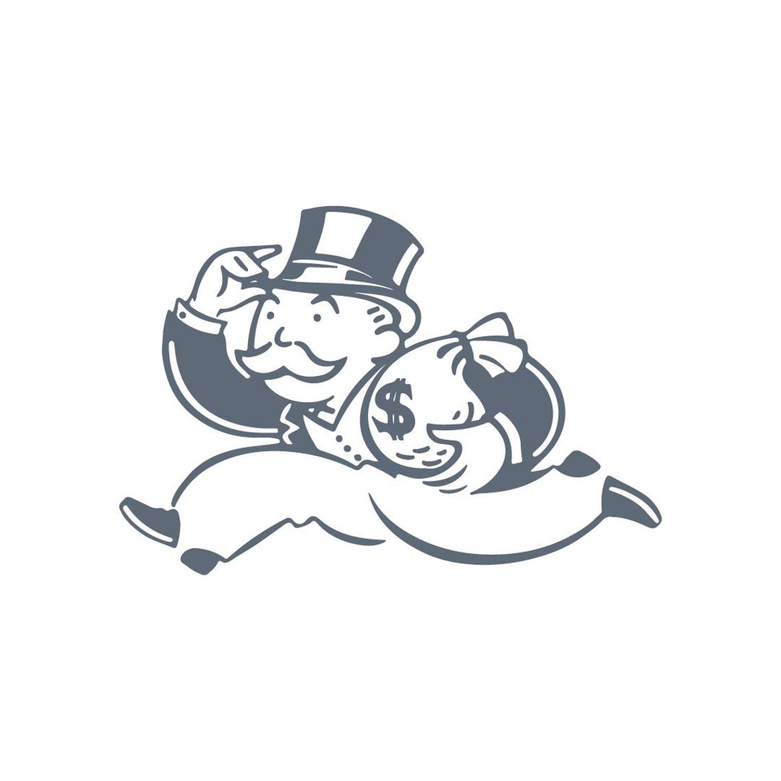 Monopoly Man Vector - SVG - Digital Download - Etsy
