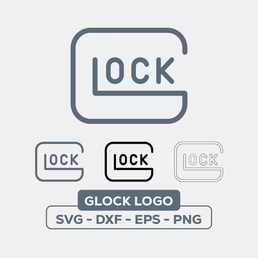 Glock Logo SVG & EPS Digital Download / Glock Brand Logo Svg Eps Dxf ...