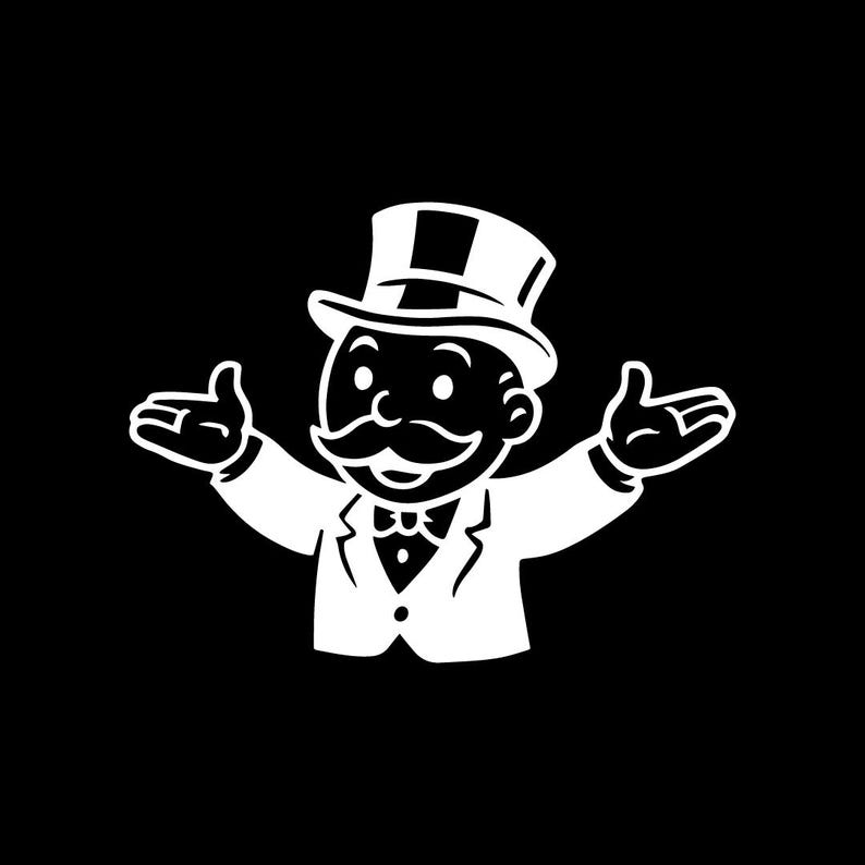 Monopoly Man Design - SVG - Digital Download - Etsy