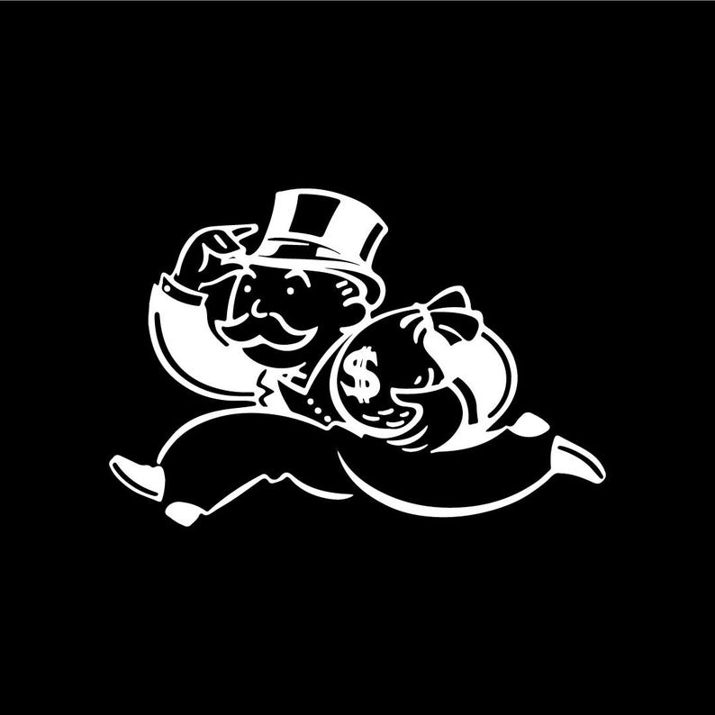 Monopoly Man Vector - SVG - Digital Download - Etsy