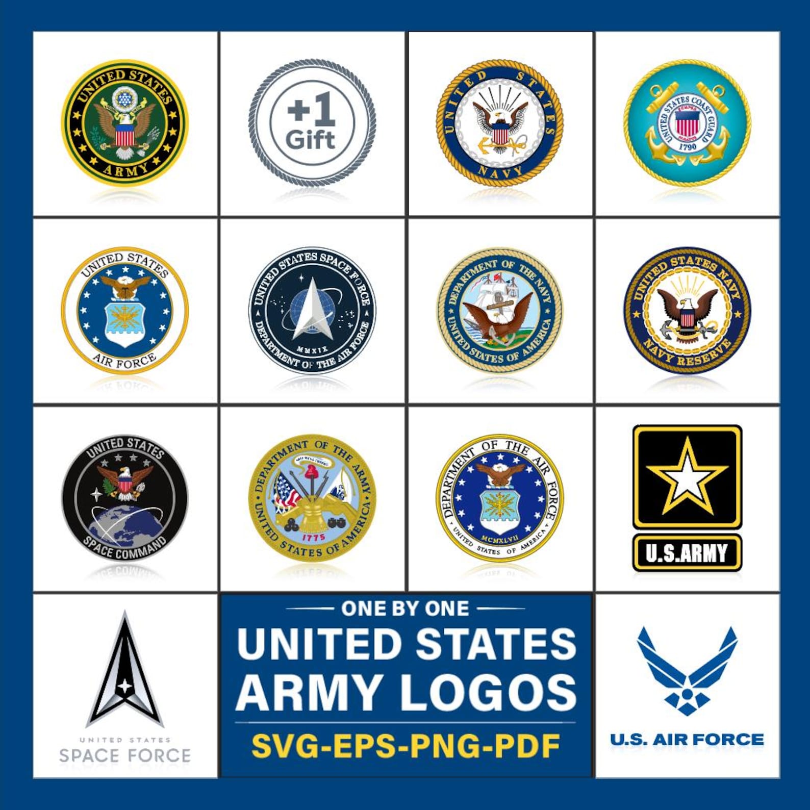 US Army Military Logos, United States Army Logos, United States Logo ...