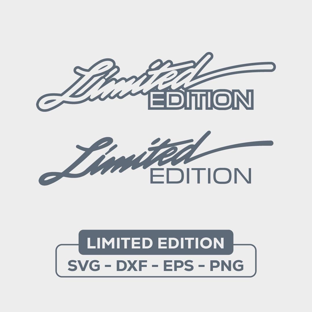 Limited Edition Logo - SVG & PNG Digital Download / Limited Edition ...