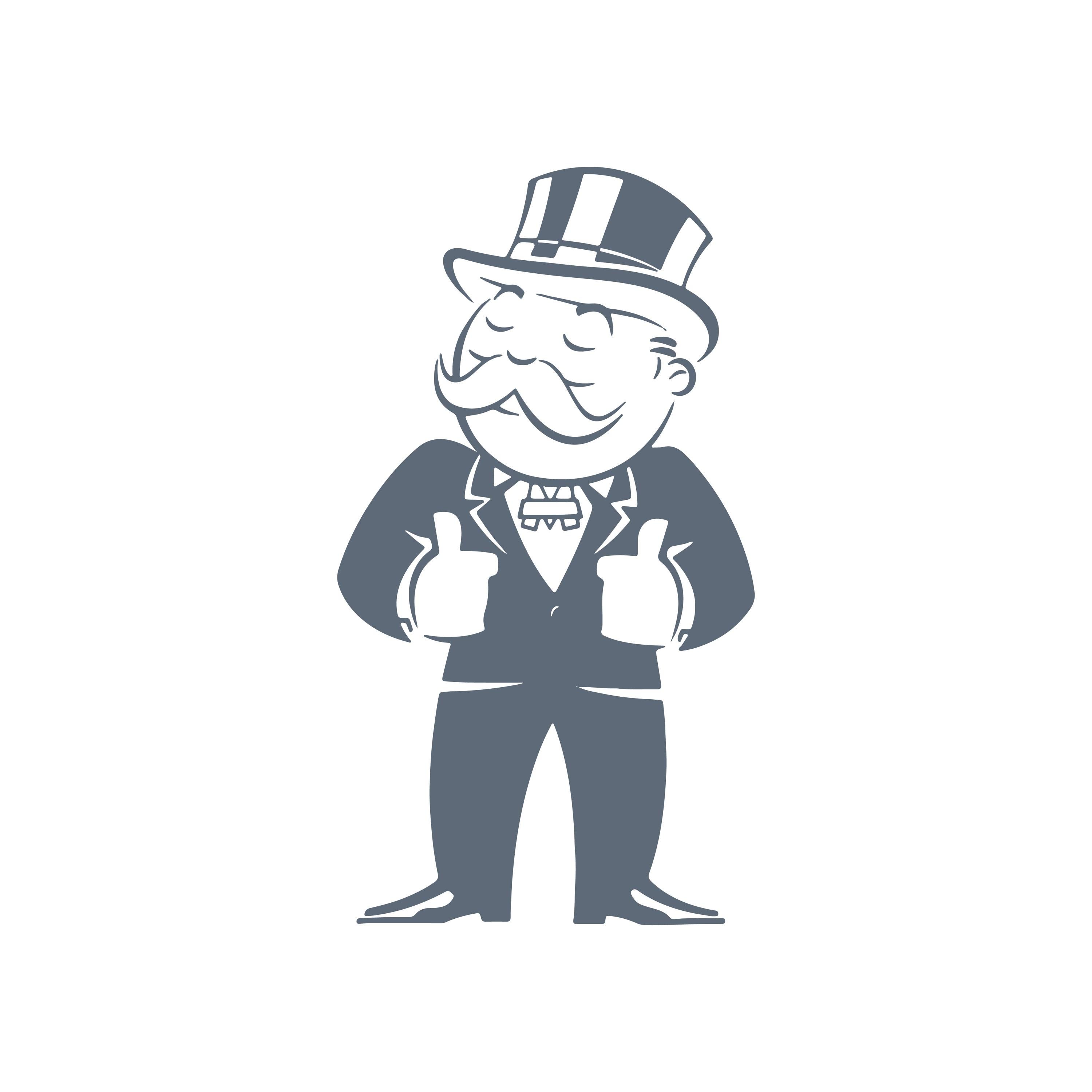 Monopoly Man Bundle - SVG & DXF Digital Download | Monopoly Man Bundle ...