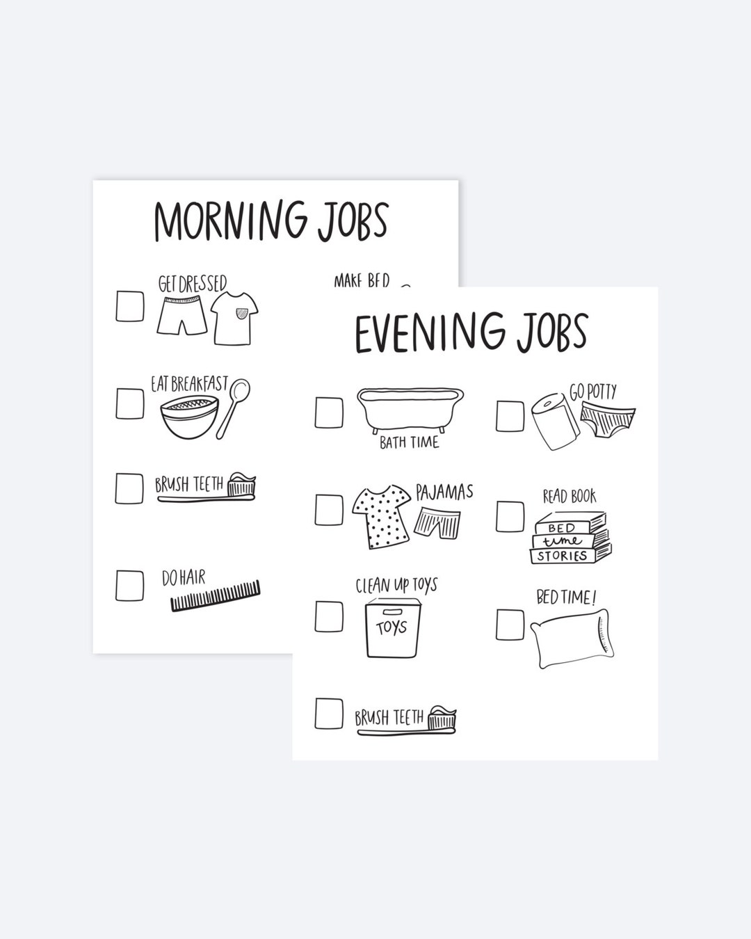 Children Chores Coloring Pages