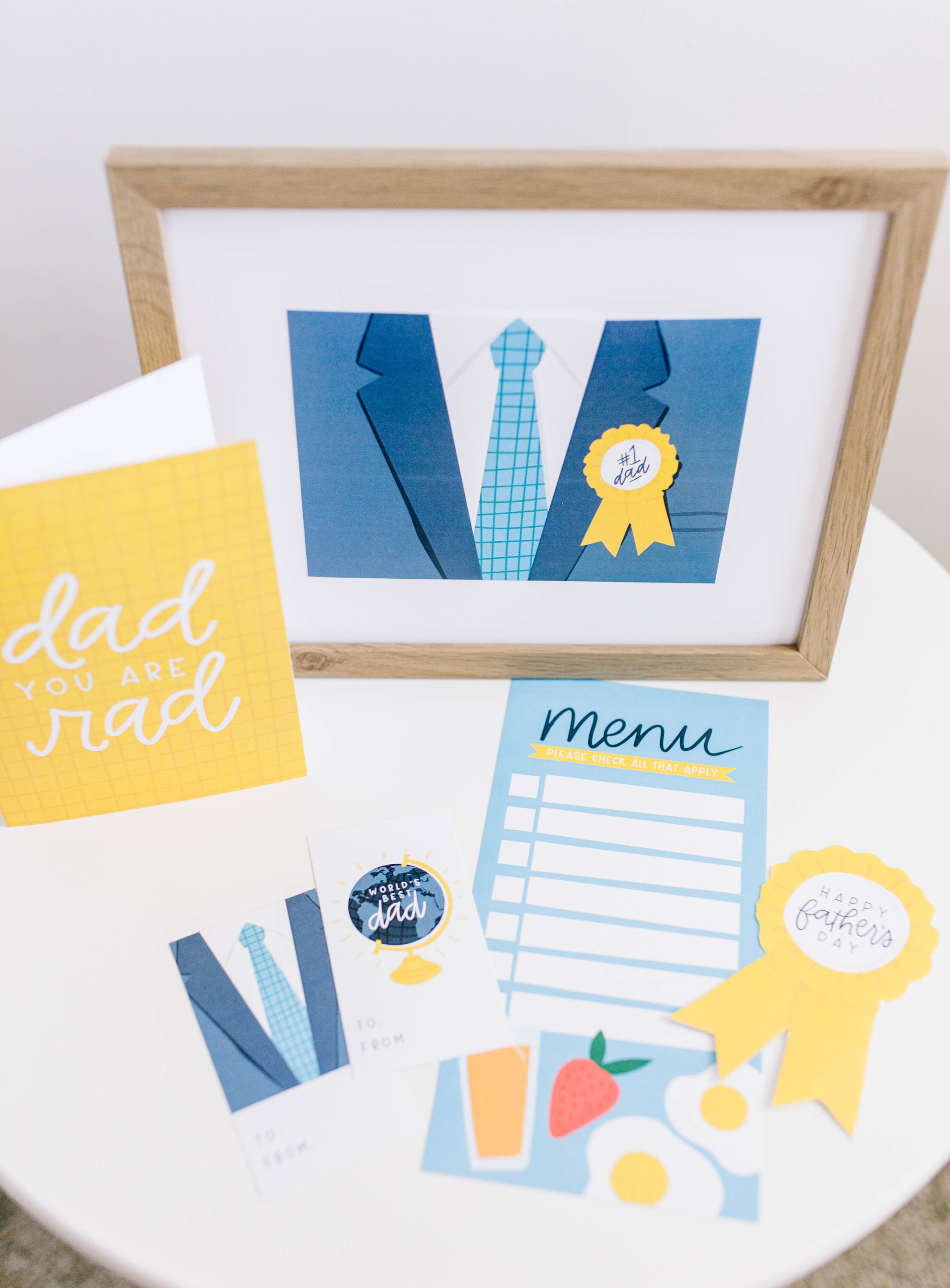 Father's Day Printable Pack Father's Day Card - Etsy Australia