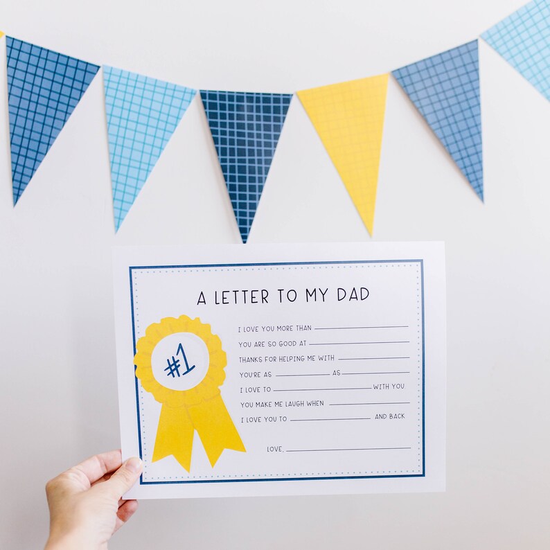 Father's Day Printable Pack Father's Day Card - Etsy