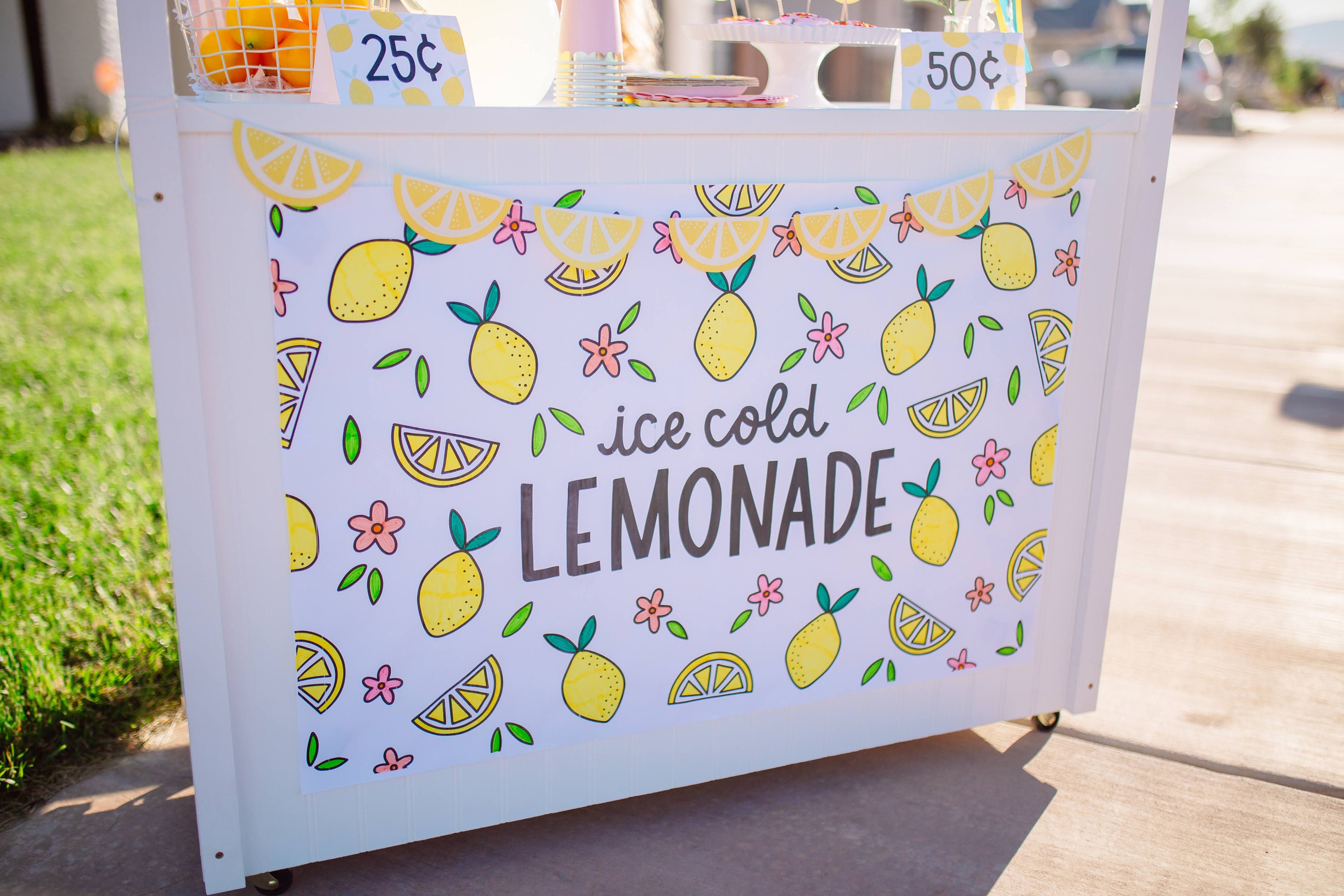 Lemonade Stand Printable Bundle | Etsy