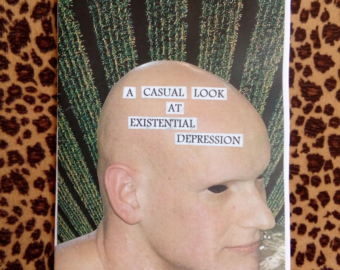 A Casual Look at Existential Depression Zine - Etsy