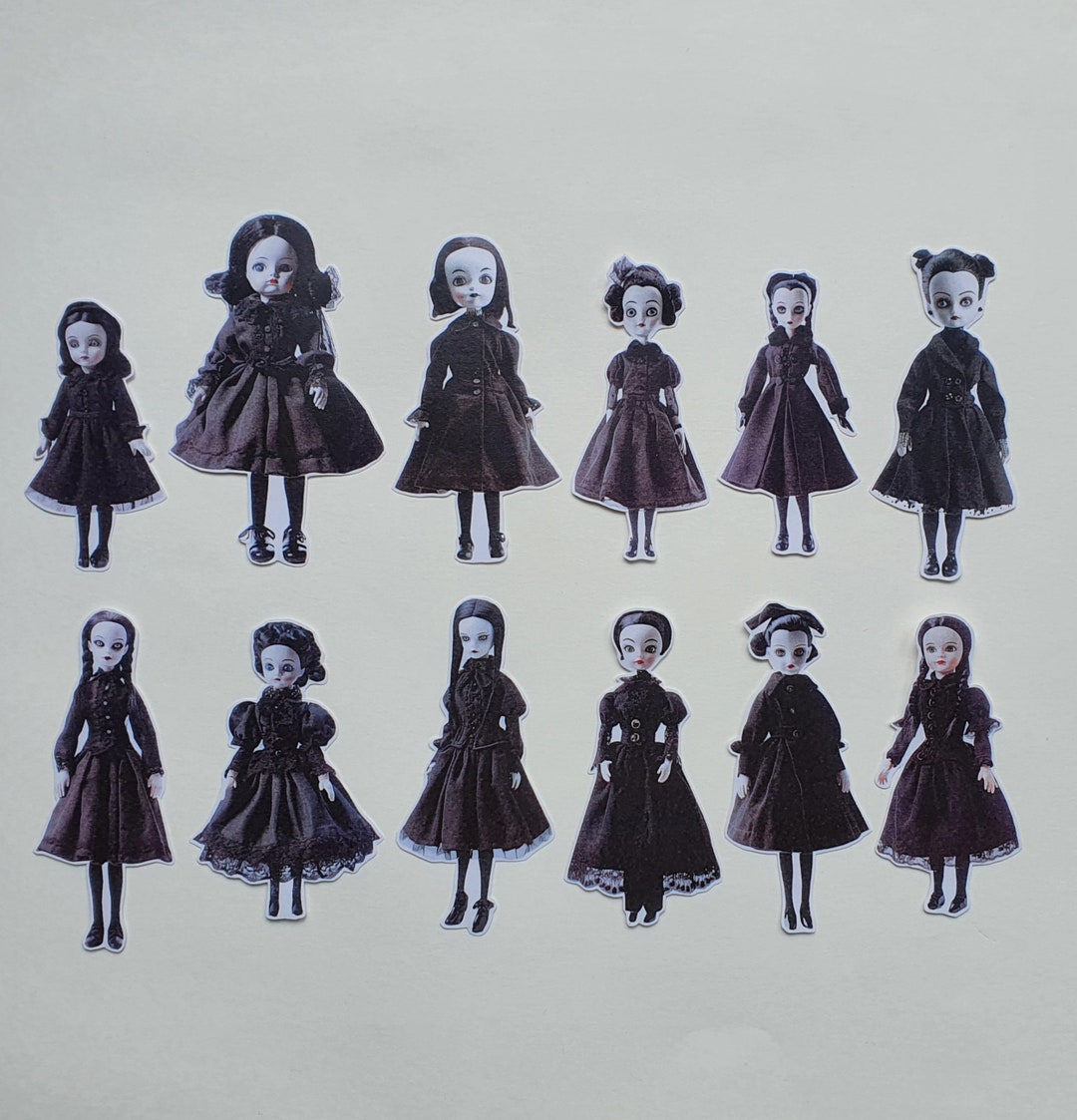 Dolly Goth Sticker Pack - Etsy