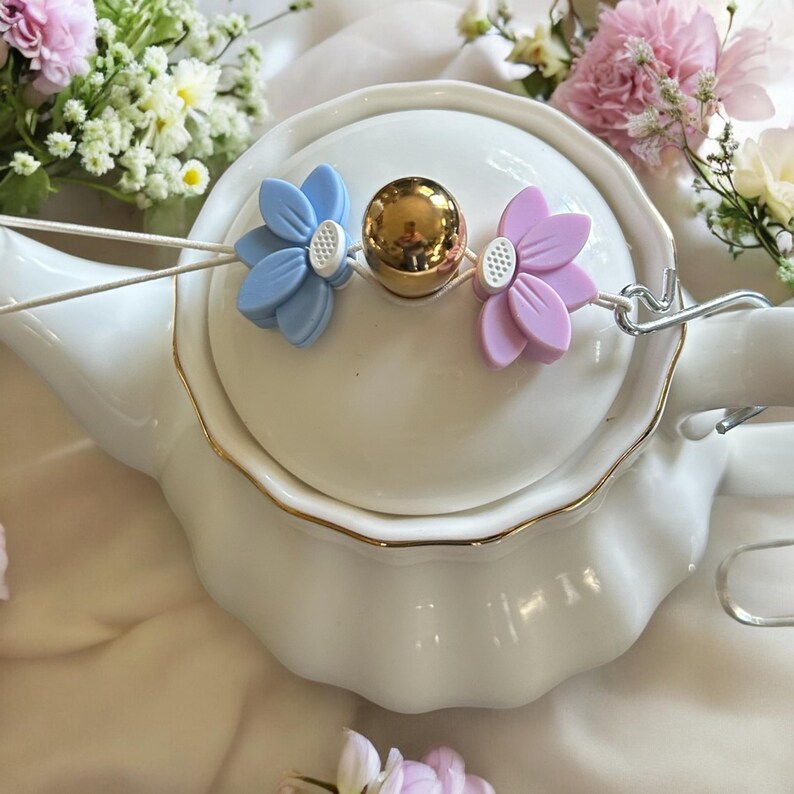 Lotus Flower Teapot Drip-catcher and Lid Holder - Etsy