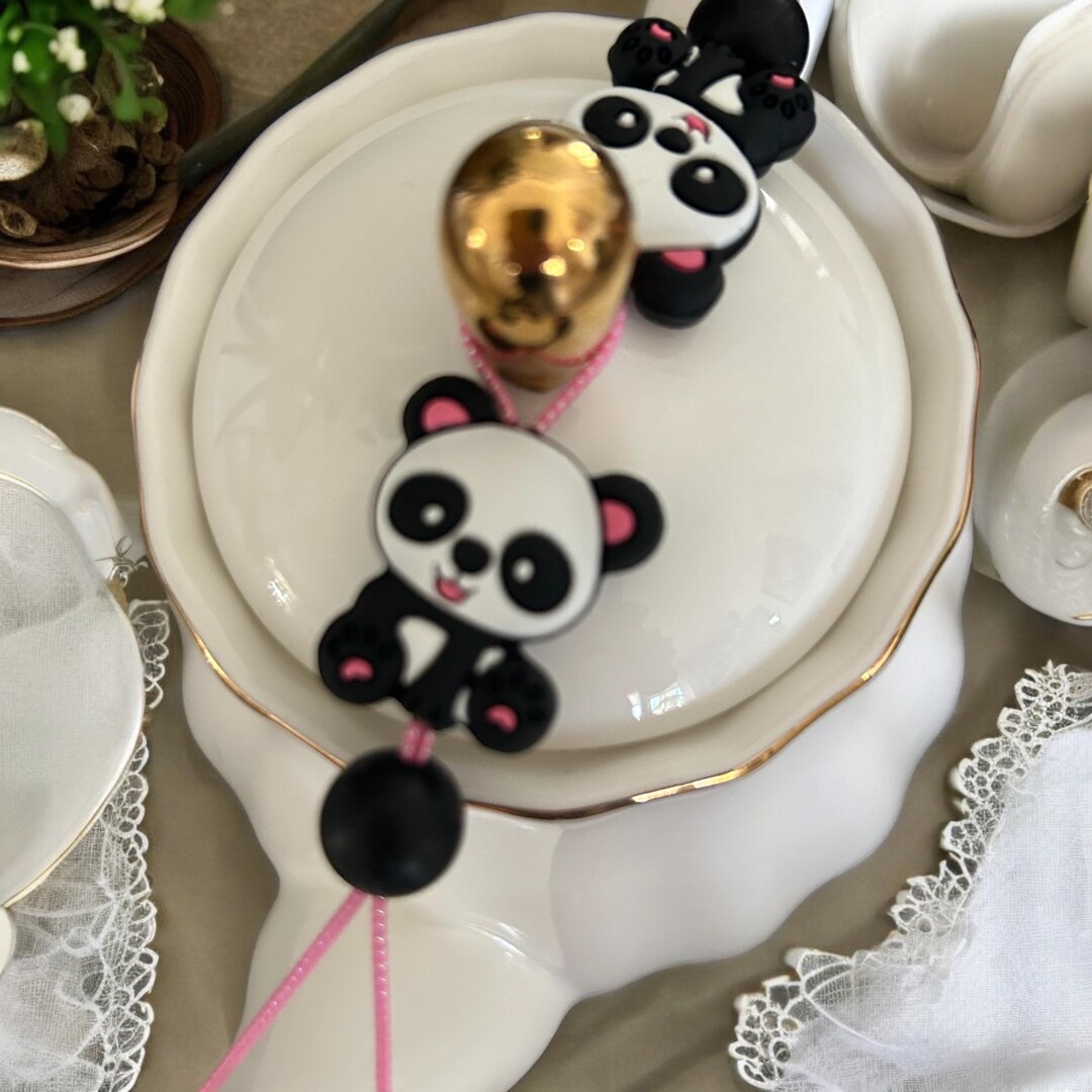 Panda Teapot Drip-catcher and Lid Holder - Etsy