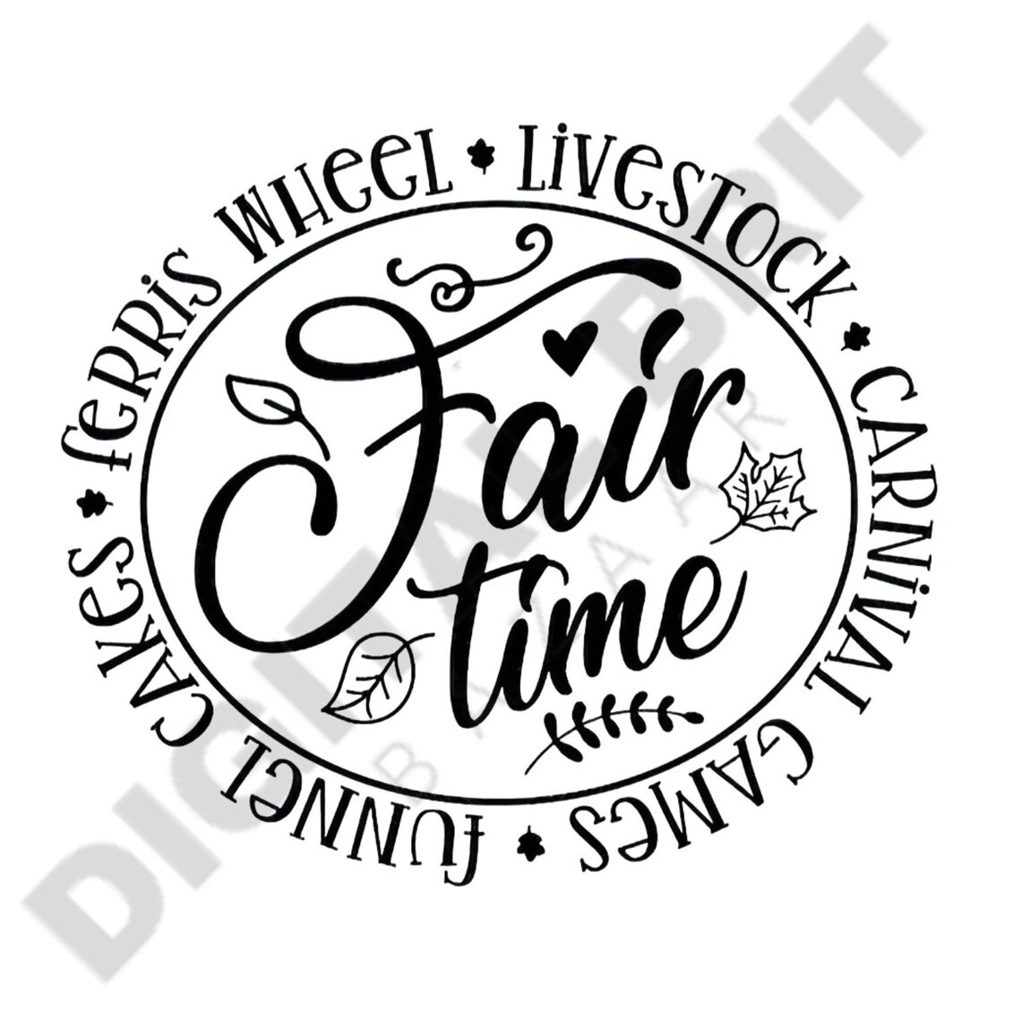 Fair Time Svg,ferris Wheel Svg,livestock Svg,fall Shirt Svg,autumn Cut ...
