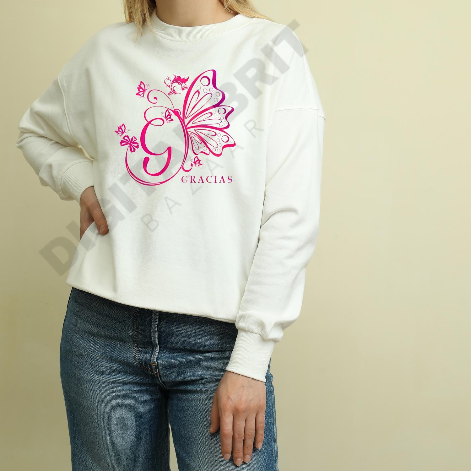 Butterfly Monogram Font Butterfly Svg Butterfly Svg Bundle Butterfly ...