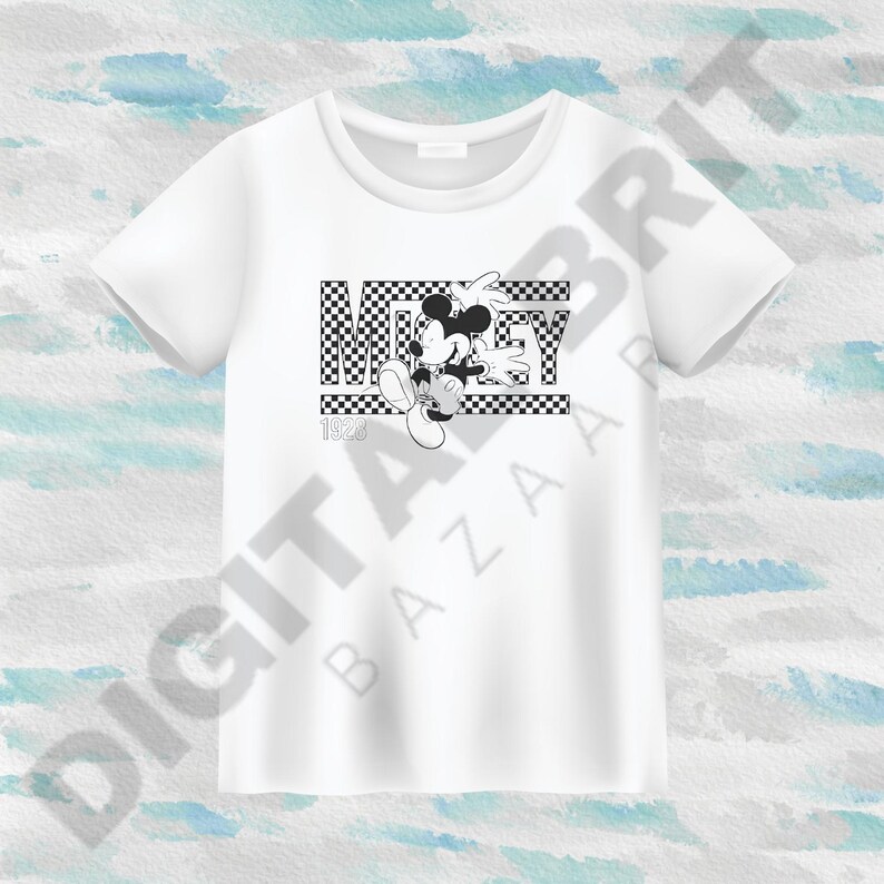 Checkered Mickey Bundle Svg Png, Instant Download Printable Design Svg ...