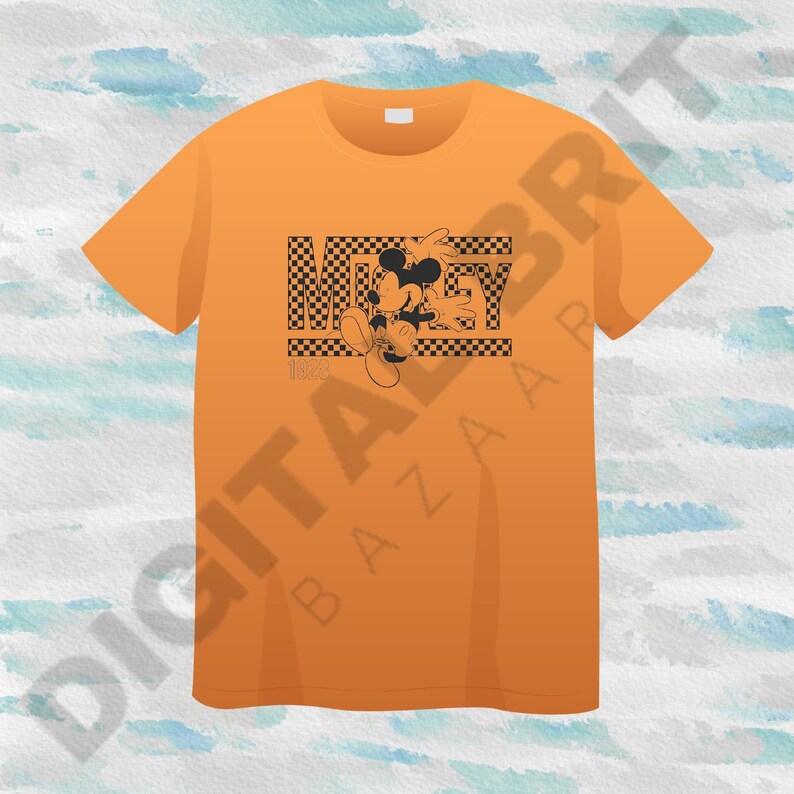 Checkered Mickey Bundle Svg Png, Instant Download Printable Design Svg ...