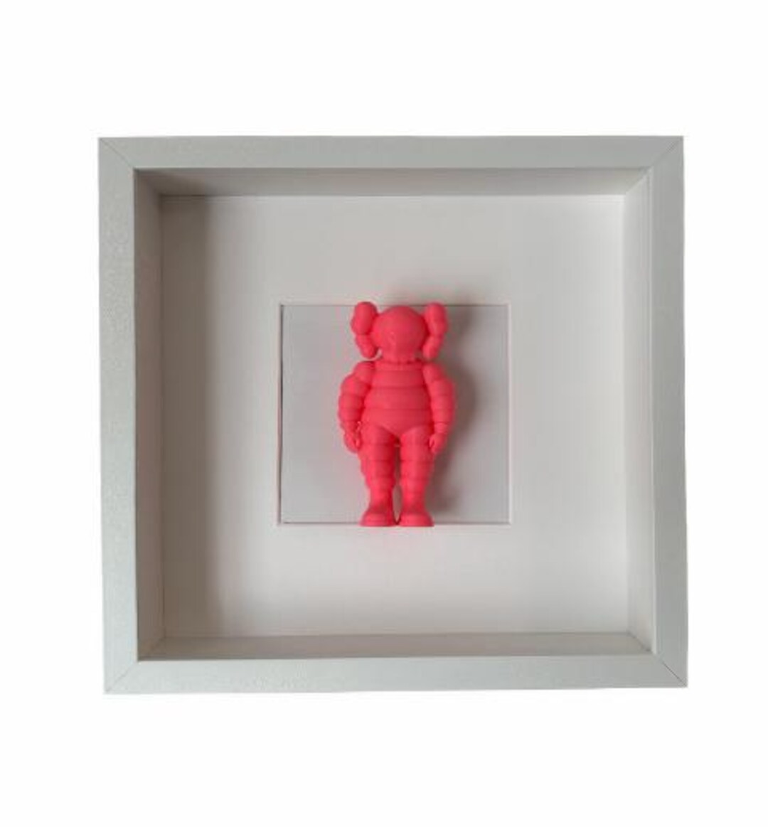 KAWS Chum Framed 3D Figure Wall Art – HYPEBEAST Decor – Available in ...