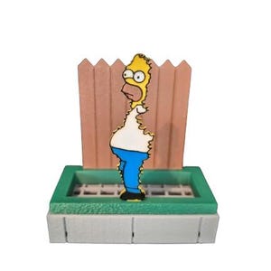 Homer Simpson Sponge Holder | Simpsons Bush Meme | 3D Printed Kitchen ...