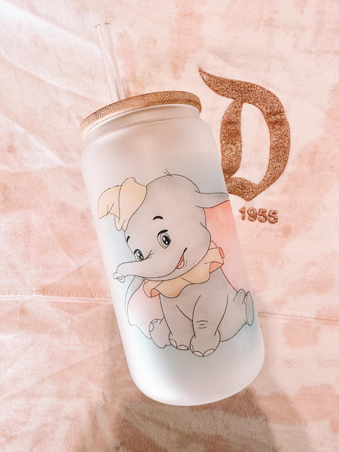 Dumbo Glass Cans Coffee Mugs Princess Cups Disney Coffee Cup Gifts for ...