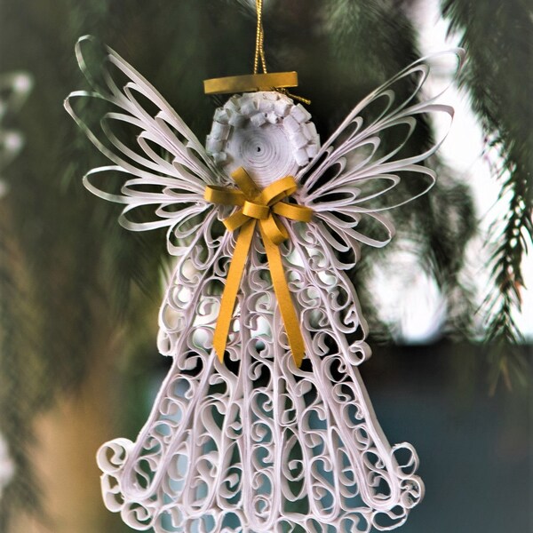 Quilled Angel - Etsy