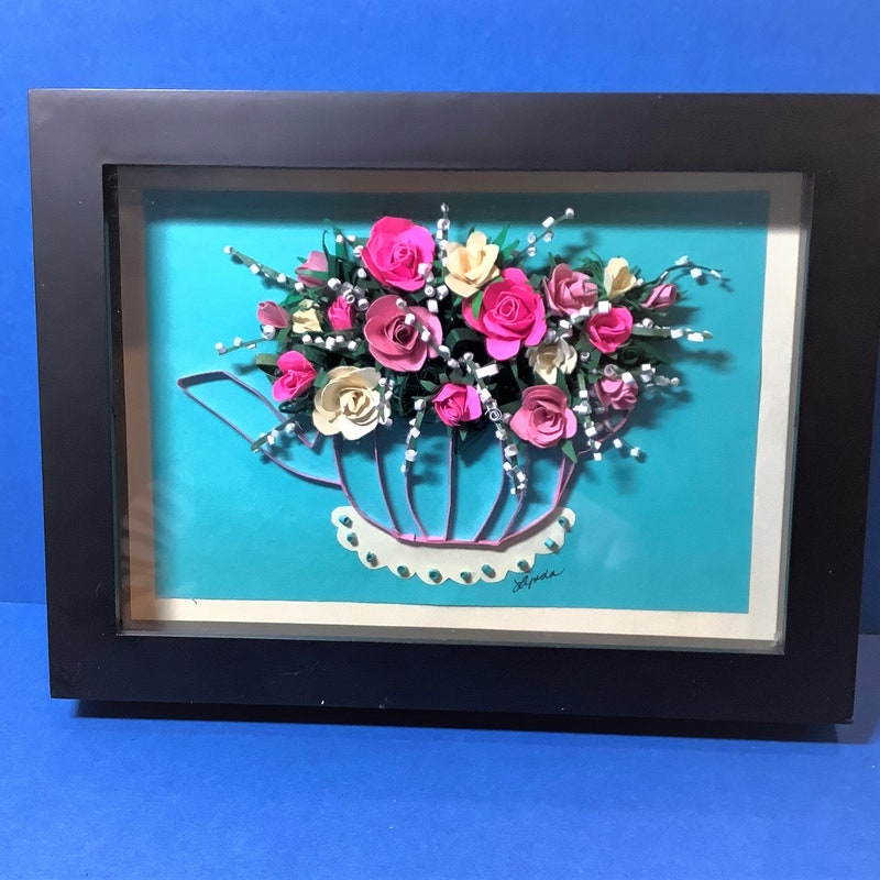 Quilled Teapot - Etsy