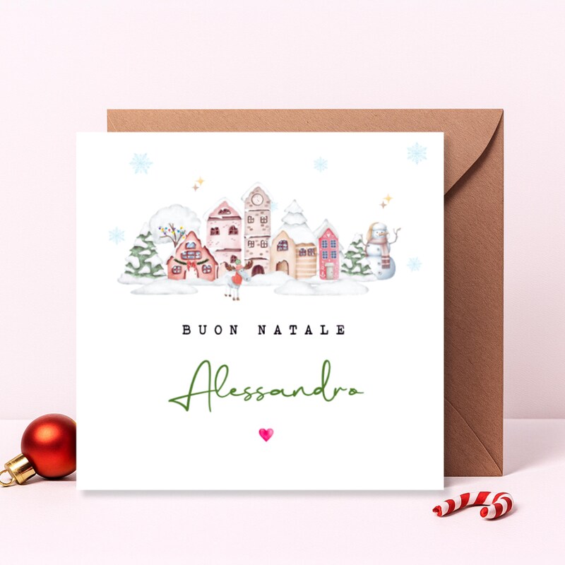 Italian Christmas Cards - Etsy