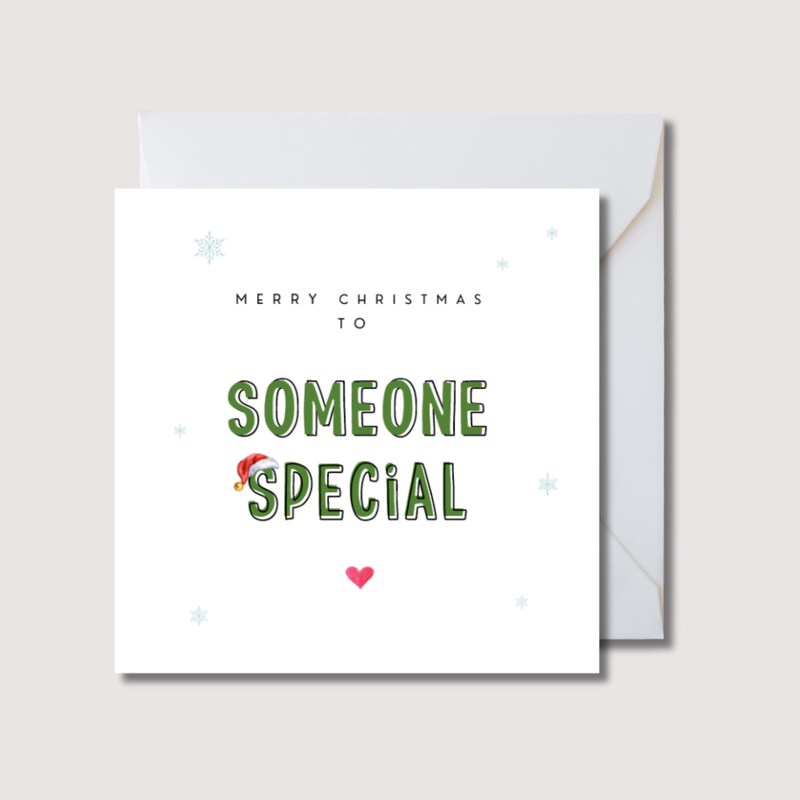 Christmas Cards for Someone Special - Etsy