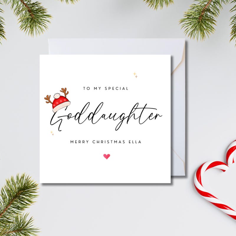 Christmas Card Son Printable - Etsy UK
