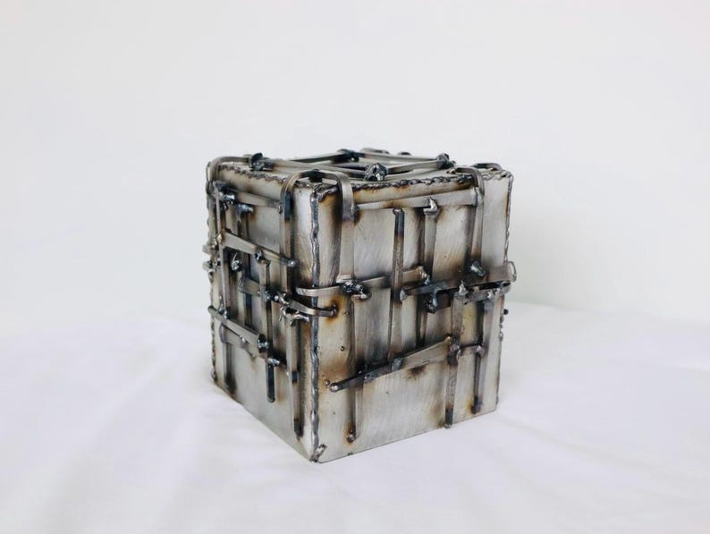 Tissue Box MCM Inspired Abstract Brutalist - Etsy