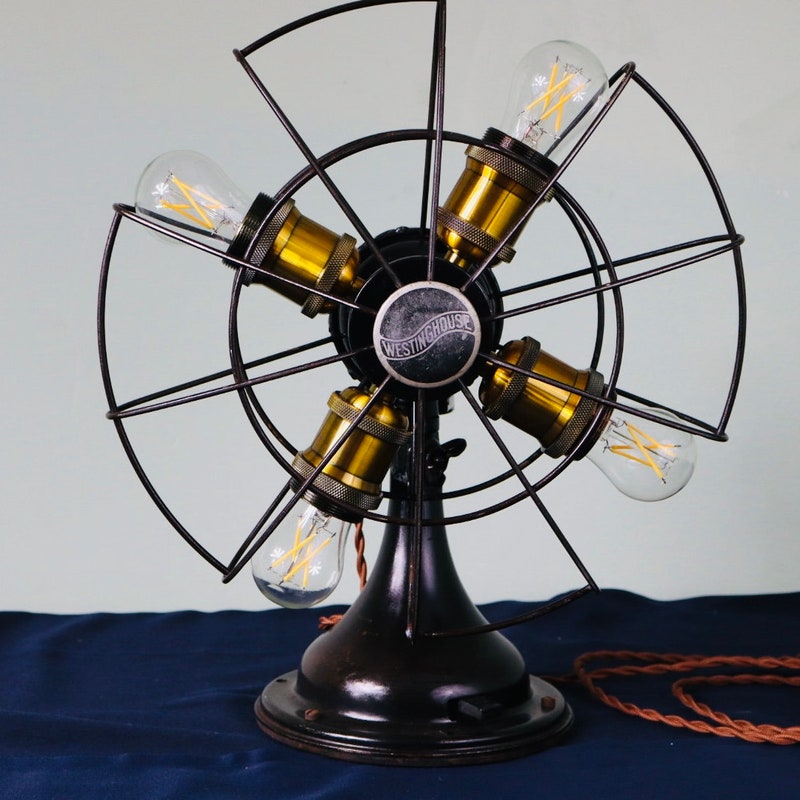 Fan Lamp - Etsy