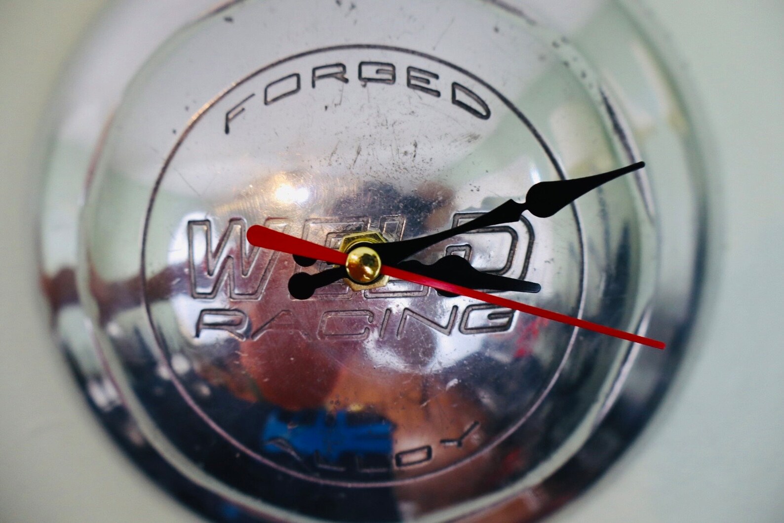 Vintage Weld Racing Center Wheel Hub Cap Clock. - Etsy