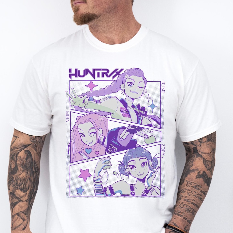 Kpop Demon Hunter Shirt Girls - Etsy