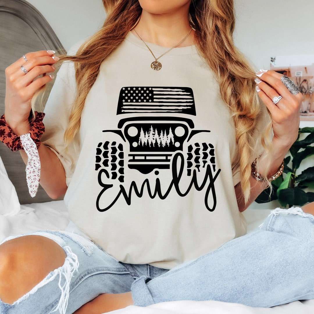 Custom American Offroad Shirt: USA Flag 4WD Apparel - Etsy