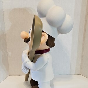 3d Printed 19 Inch Chef Mario Figure - Etsy