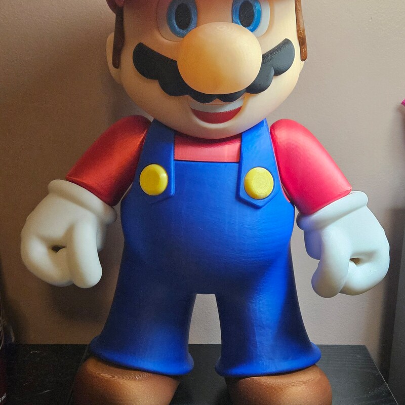 Mario Statue - Etsy