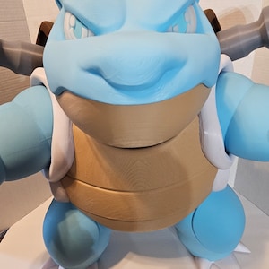 3d Printed Big Massive 2 Foot Tall Blastoise Pokemon Figure Fanart Huge - Etsy