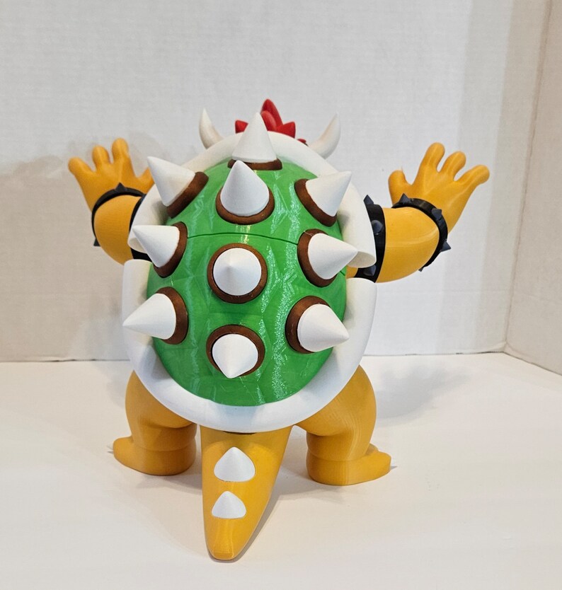 3d Printed Large 13 Inch Bowser Figure - Etsy