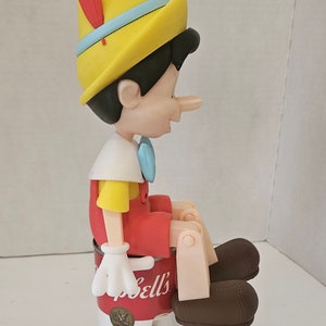 Small 3d Printed Pinocchio With Extending Nose Moveable Arms and Legs ...