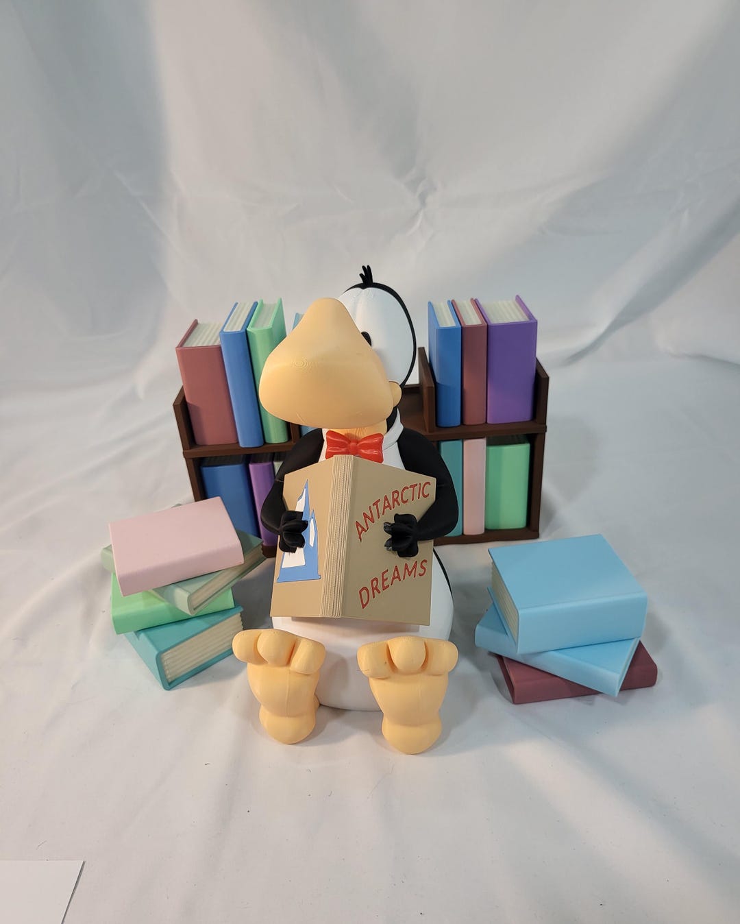 3D Printed Opus the Penguin Figurine: Comic Book Lover Gift - Etsy