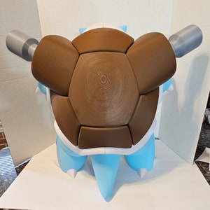 3d Printed Big Massive 2 Foot Tall Blastoise Pokemon Figure Fanart Huge - Etsy